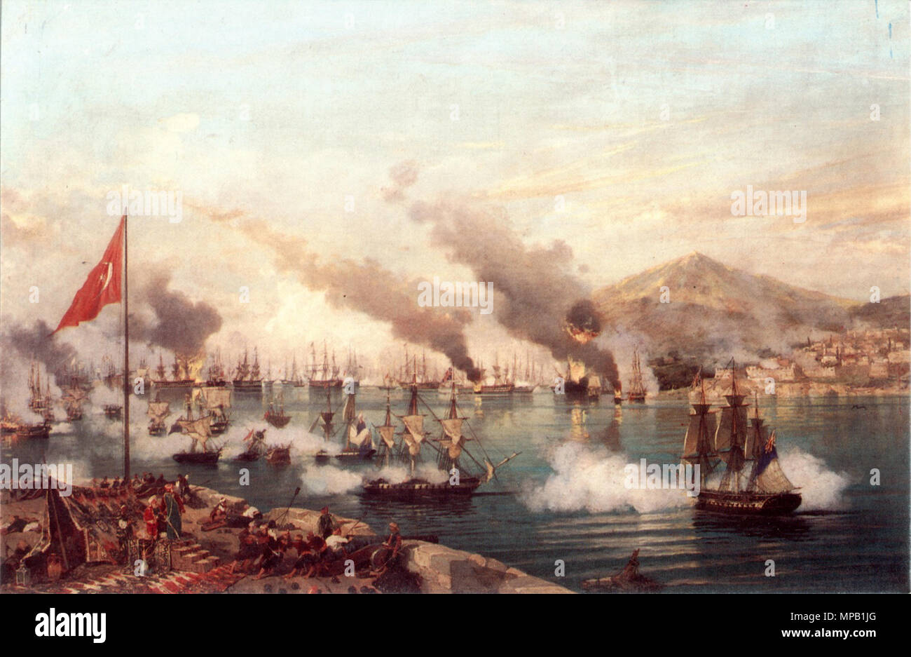 Bataille navale de navarin Banque de photographies et d’images à haute ...