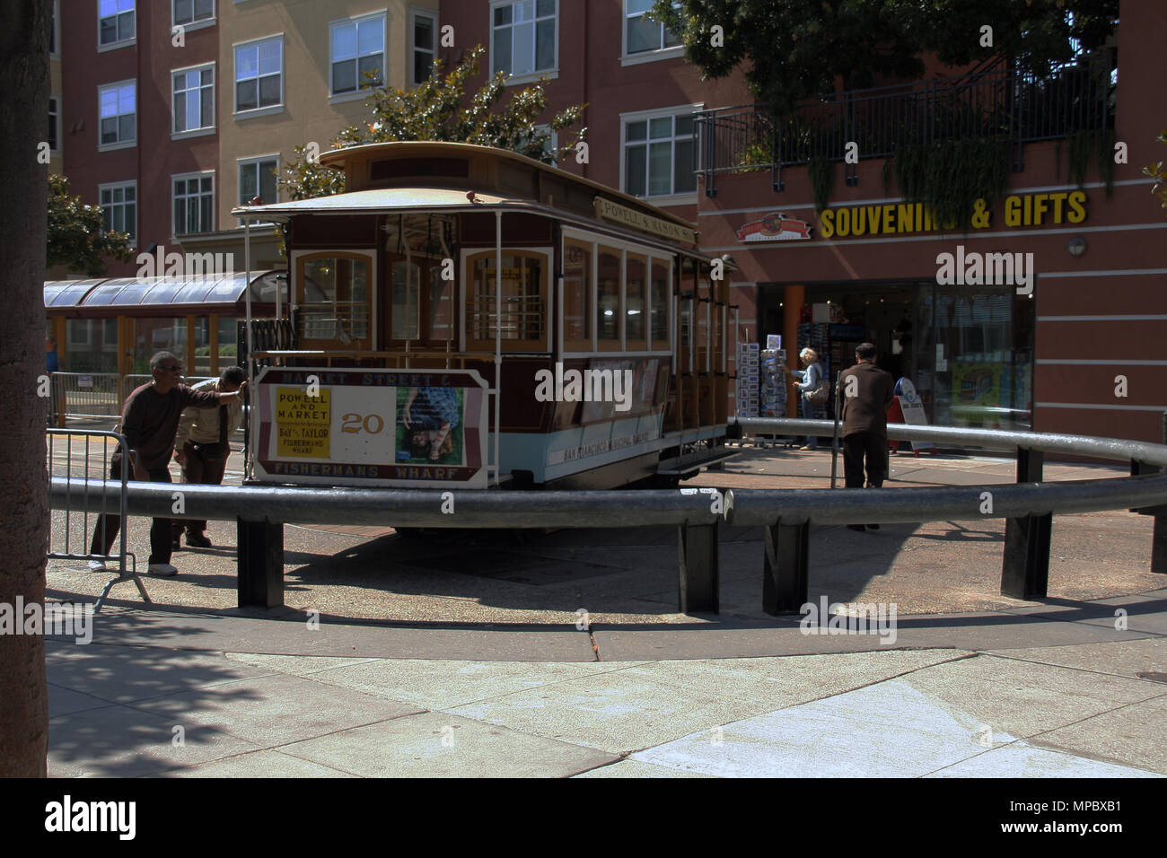 San francisco cable car system Banque de photographies et d’images à ...