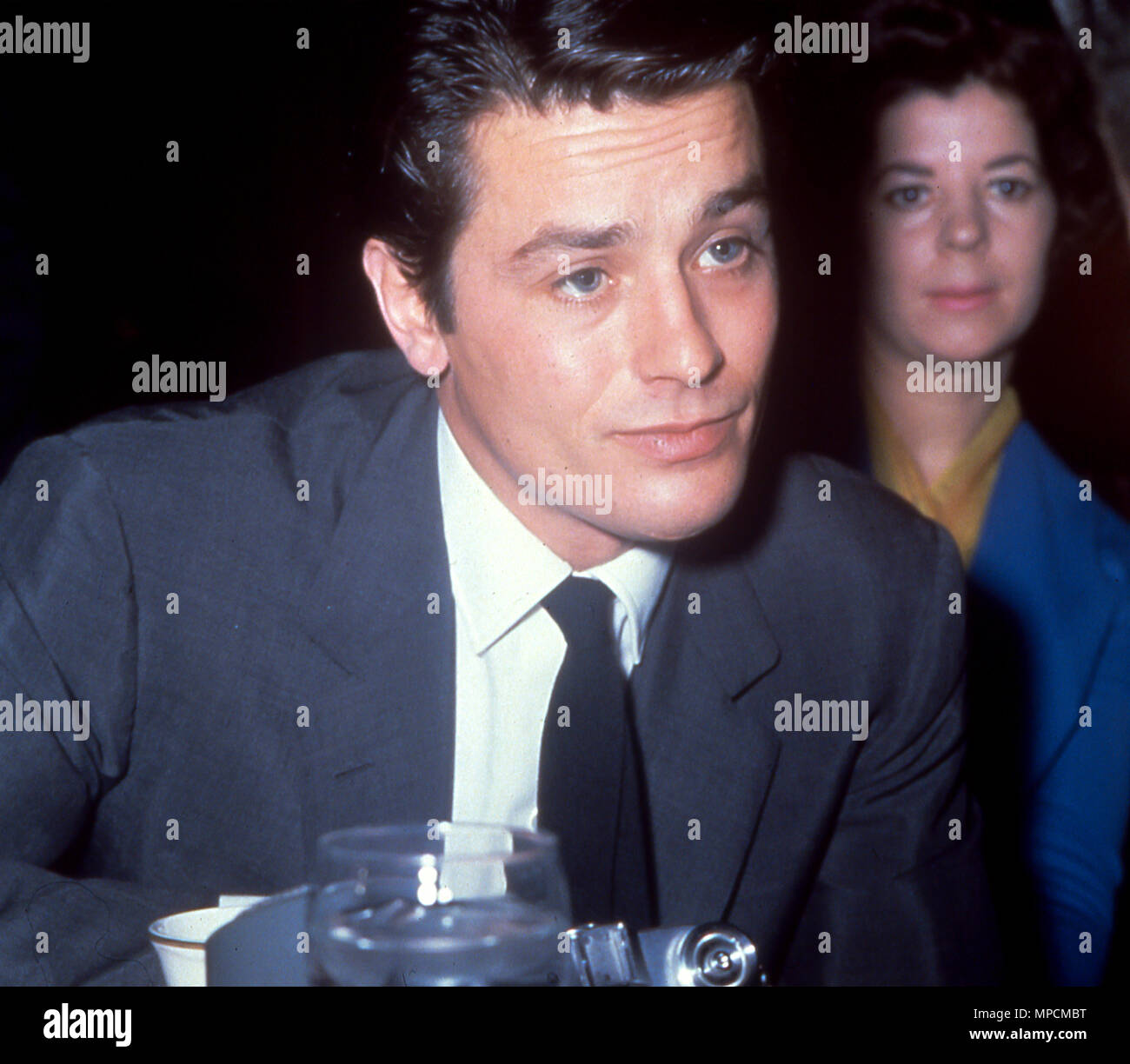 The cinema actor alain delon Banque de photographies et d’images à ...