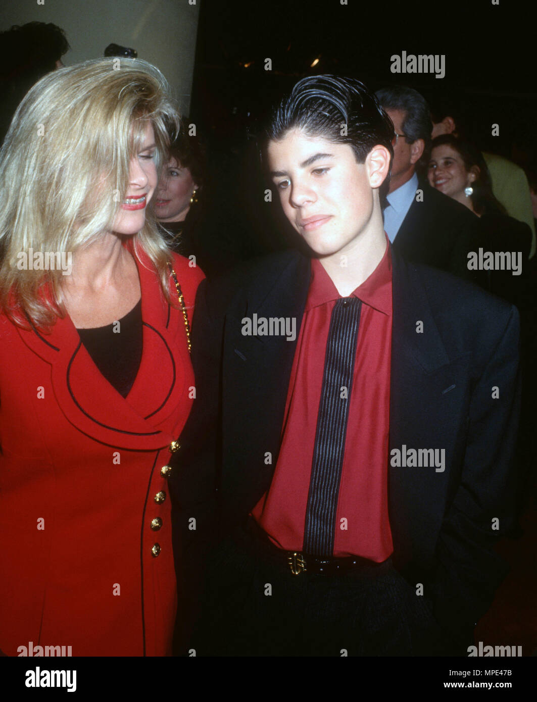 CENTURY CITY, CA - 5 février : (L-R) Sasha Czack et fils sage Stallone ...