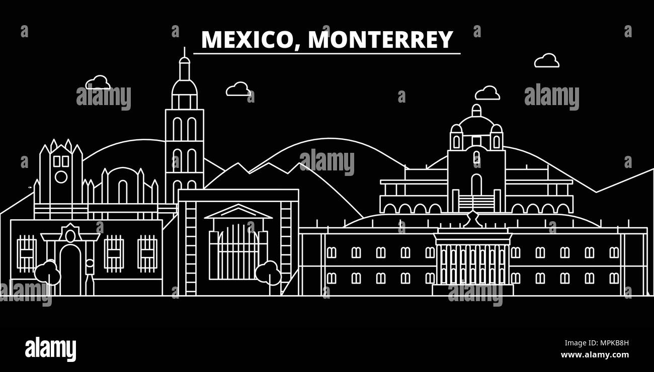 Carte de monterrey mexique Banque de photographies et d’images à haute ...