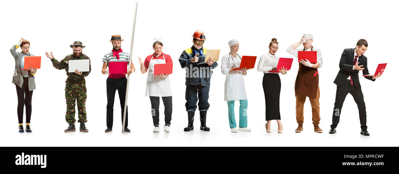 Different professions Banque de photographies et d’images à haute ...