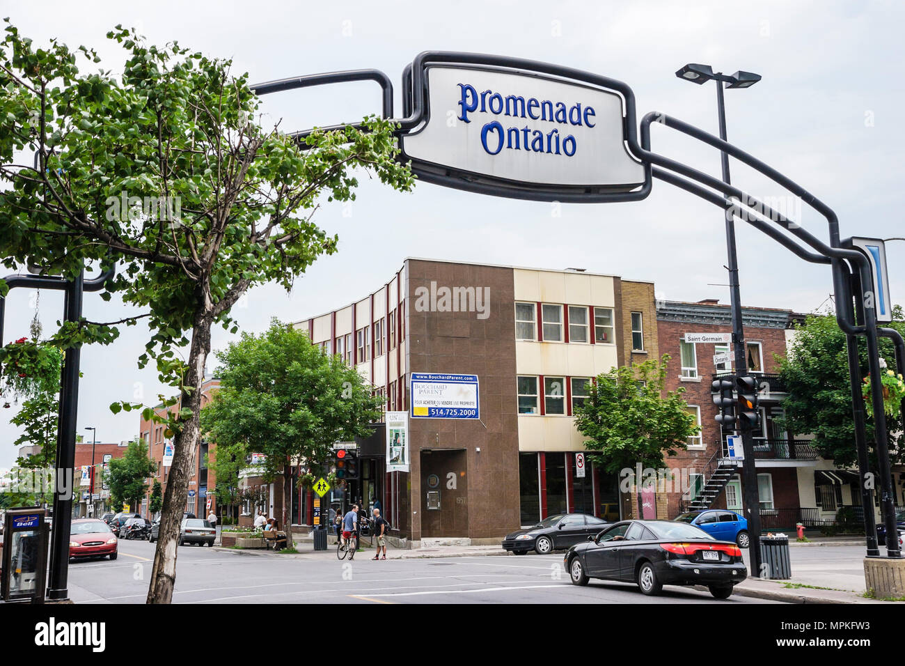 Rue ontario montreal Banque de photographies et d’images à haute ...