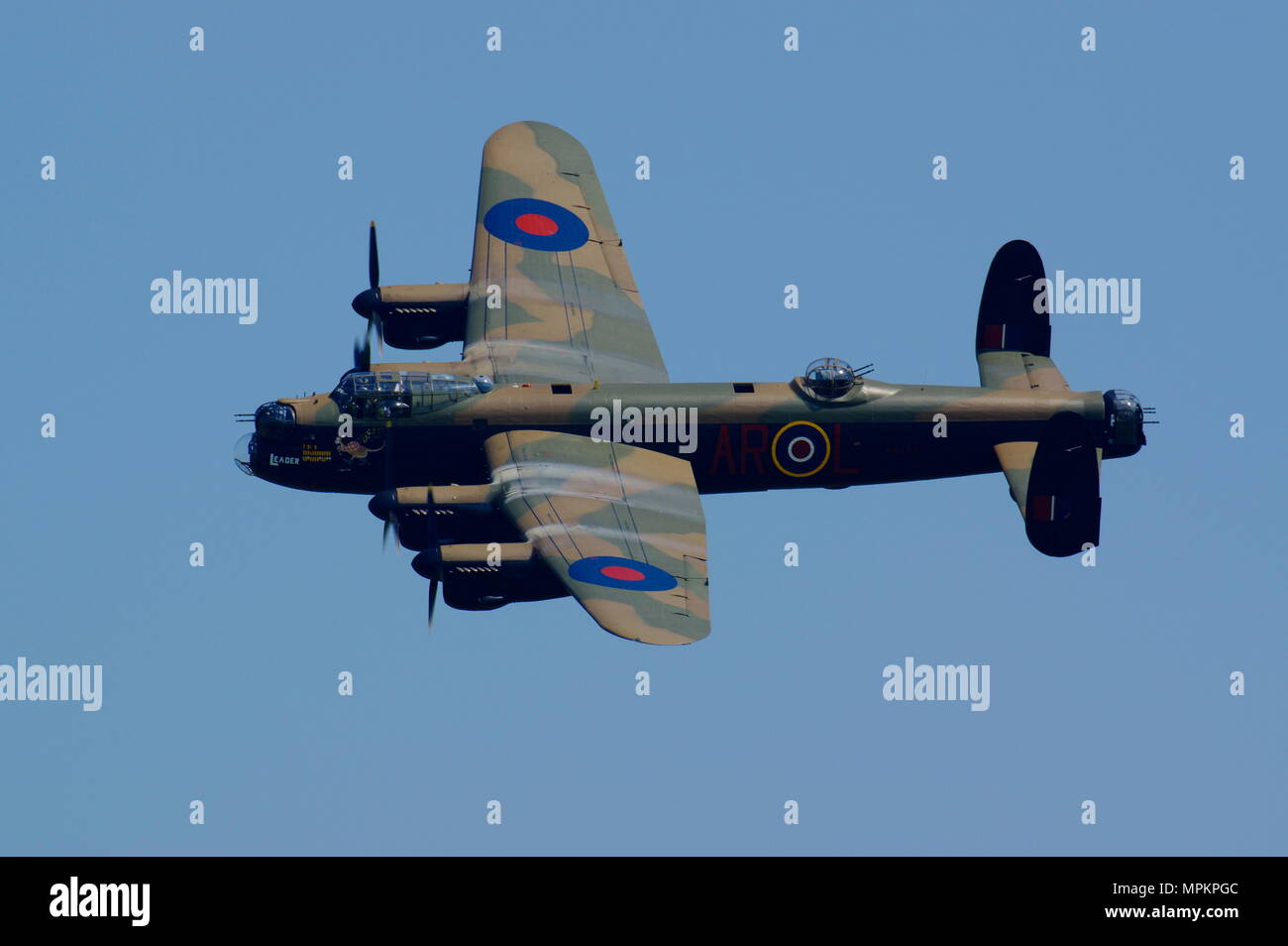 Le bombardier lancaster Banque de photographies et d’images à haute ...