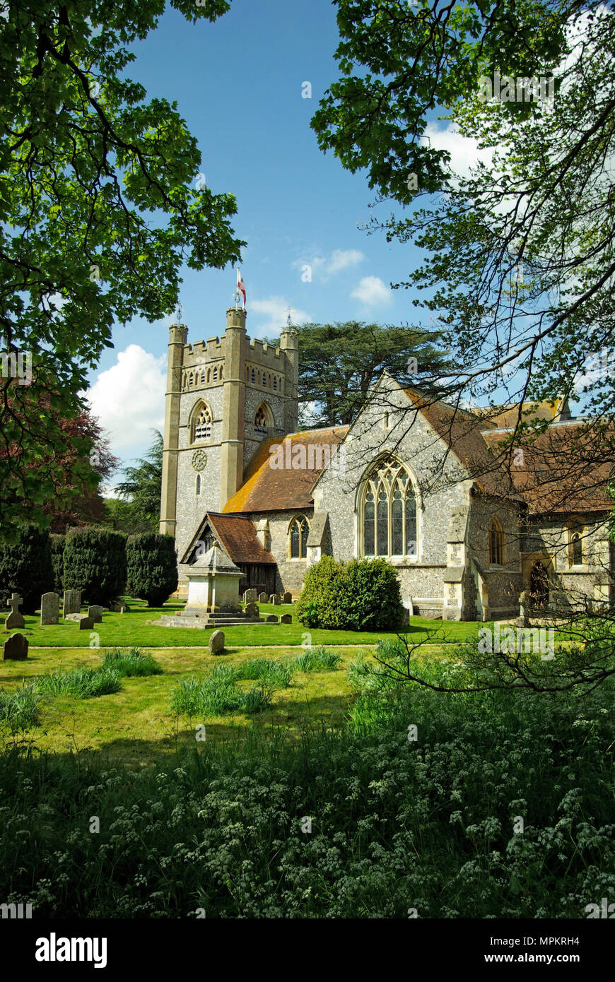 Hambledon parish church Banque de photographies et d’images à haute ...