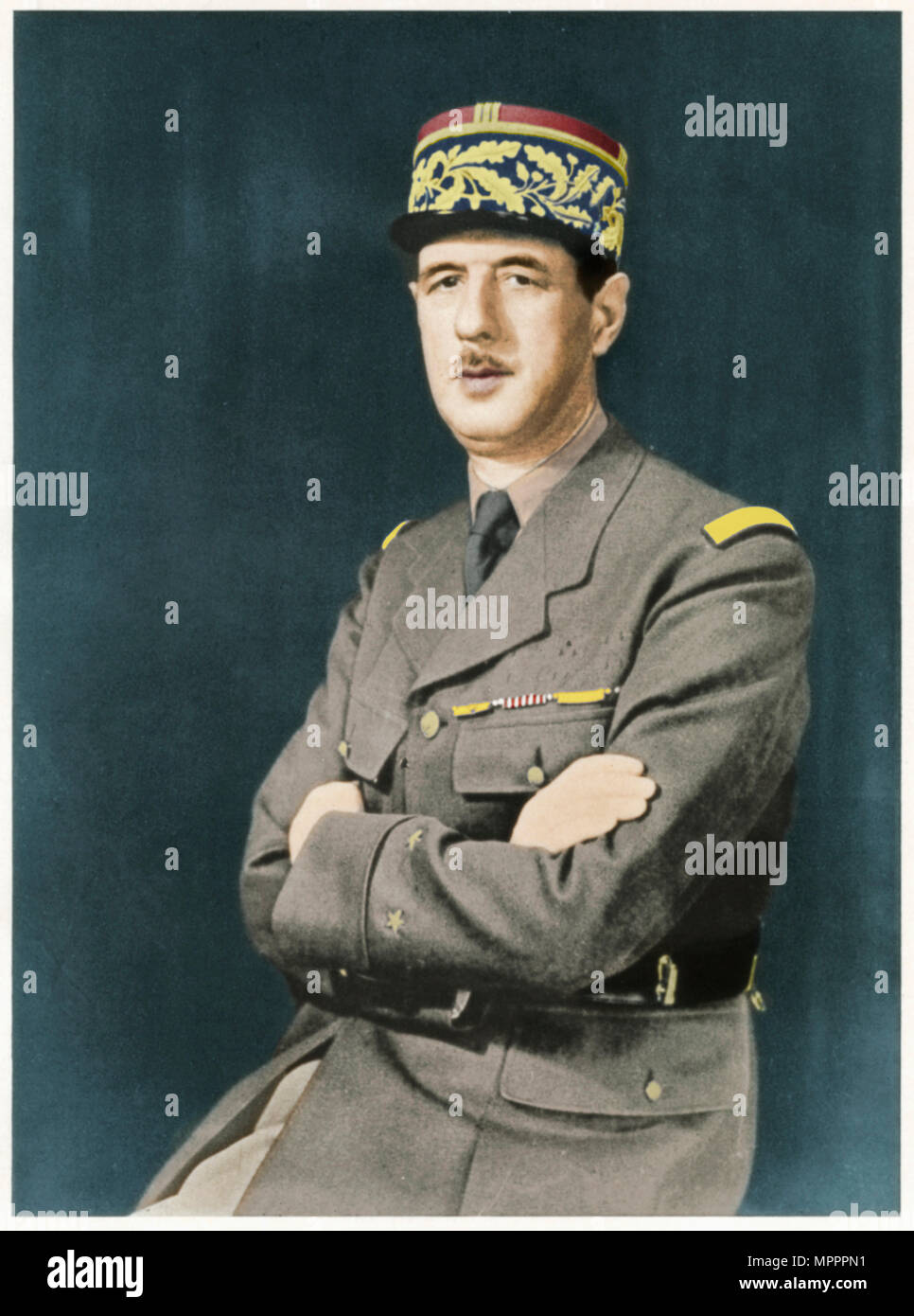 Portrait de charles de gaulle Banque de photographies et d’images à ...