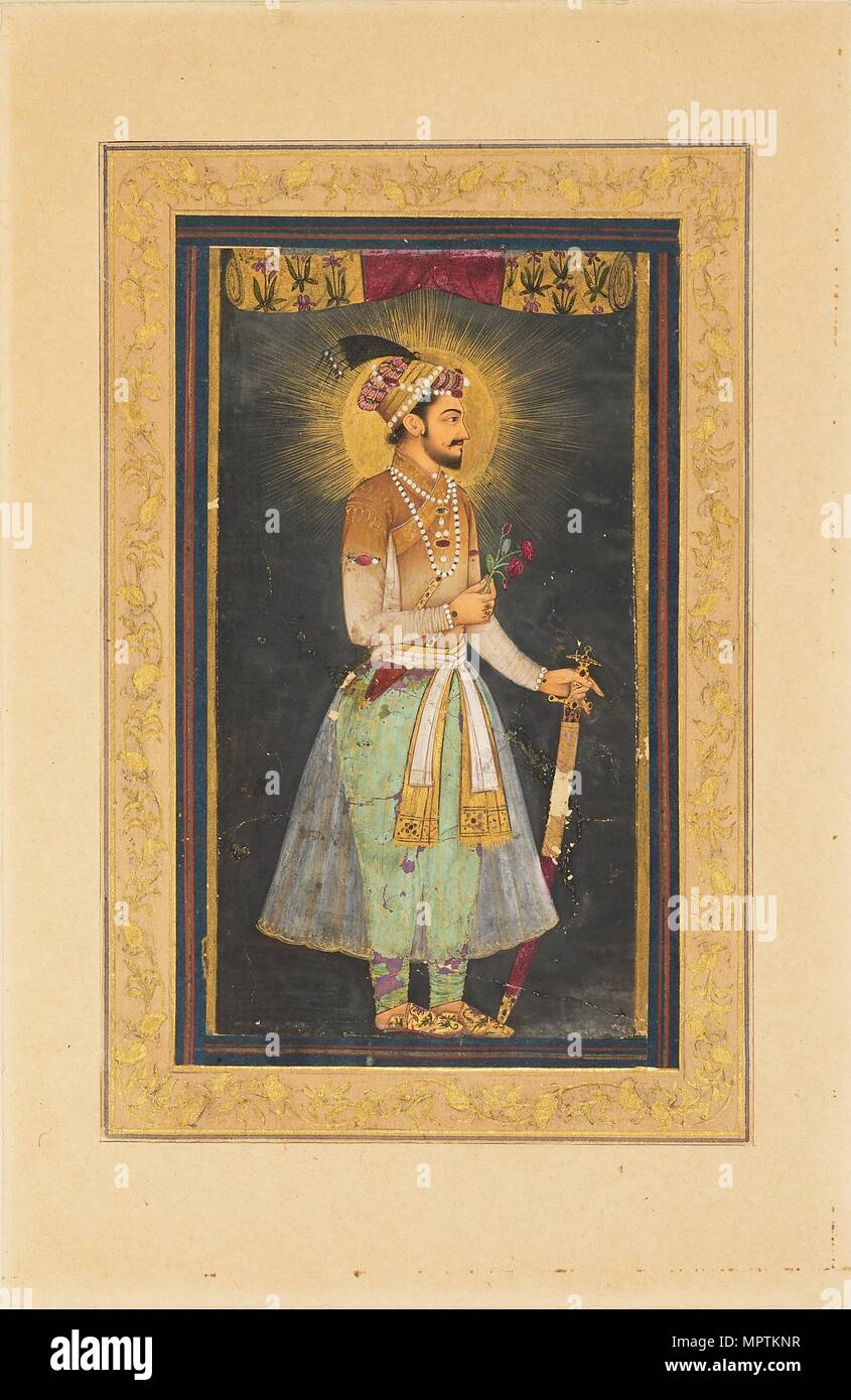 17th century mughal emperor shah jahan Banque de photographies et d’images à haute résolution ...