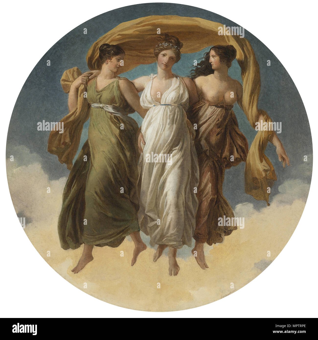 The three graces euphrosyne Banque de photographies et d’images à haute ...