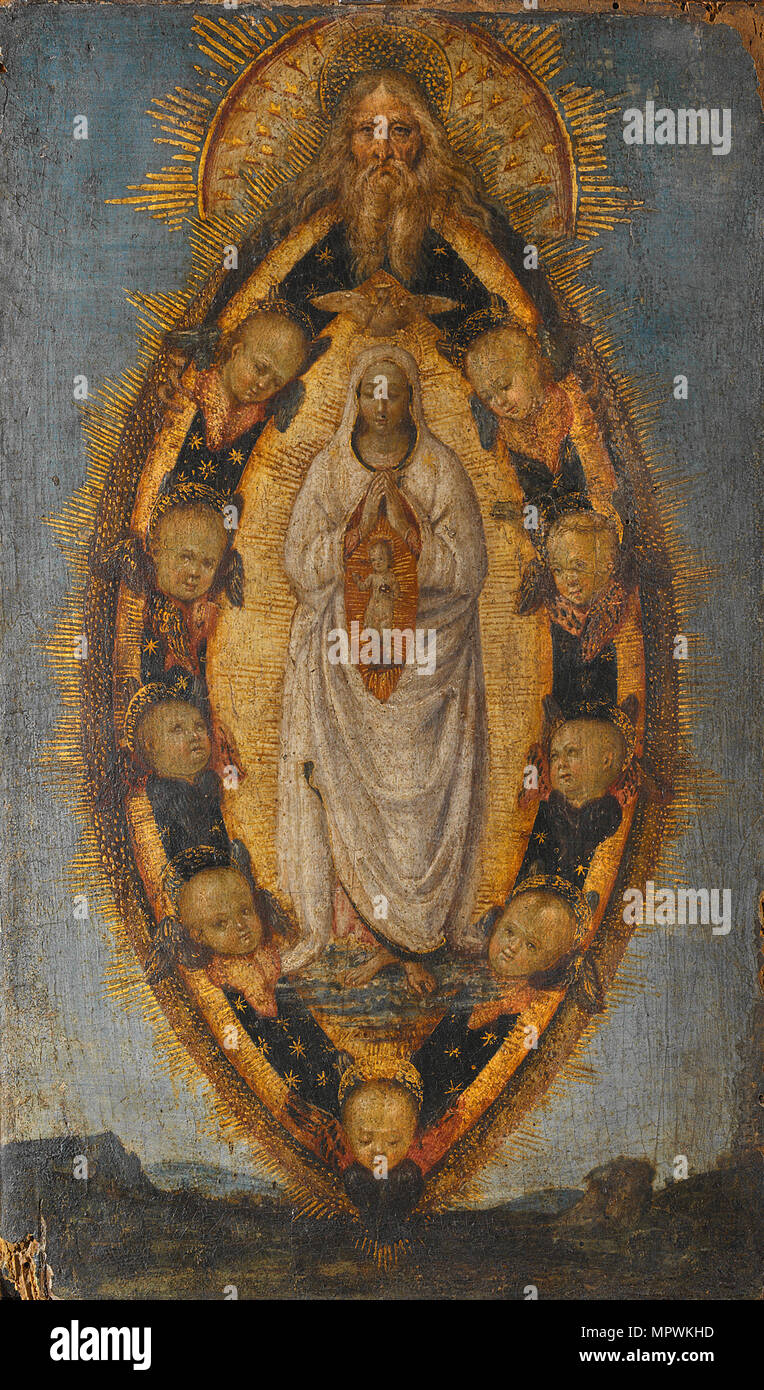 Immaculate conception painting Banque de photographies et d’images à ...