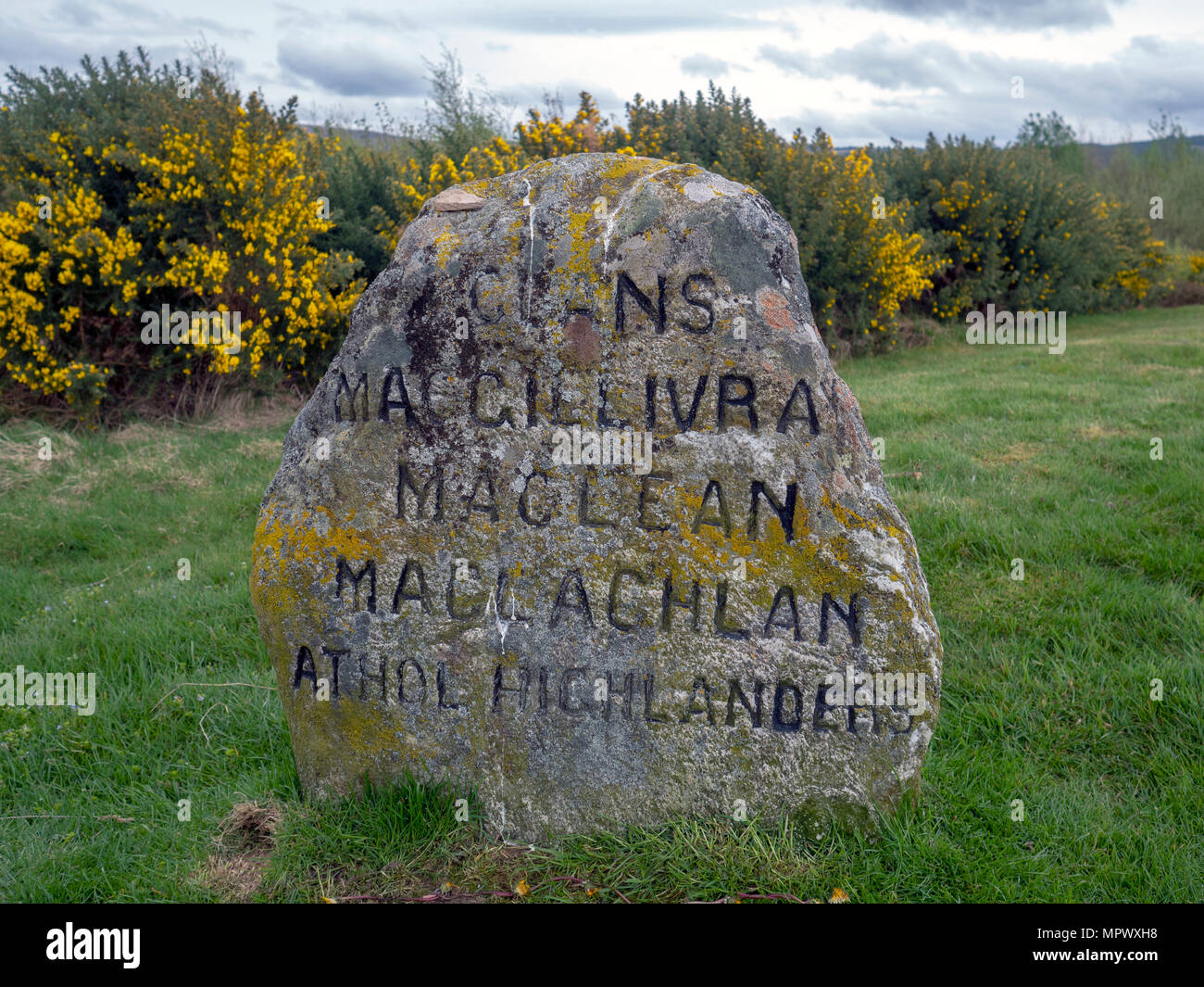 Bataille Clan Culloden Banque d'image et photos - Alamy