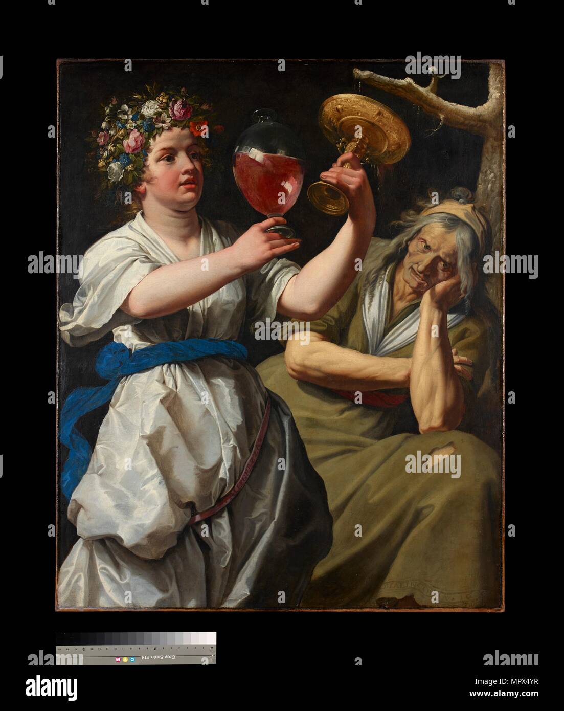 Allégorie de la joie et de la mélancolie, 1628. Artiste : Abraham ...