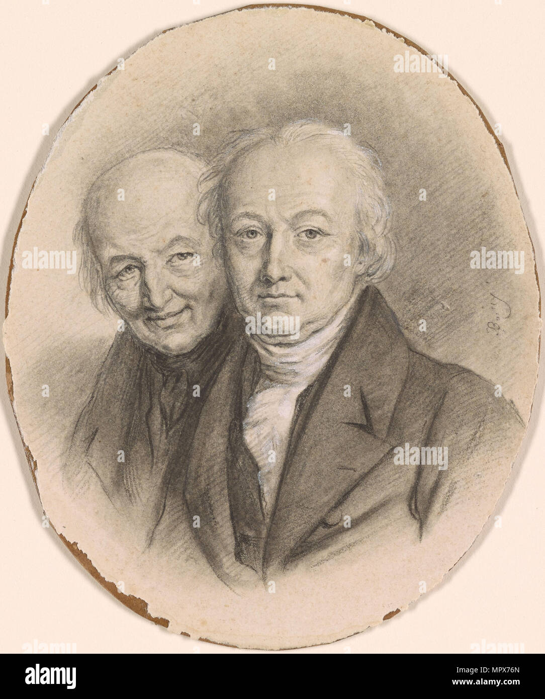 Joseph michel and jacques etienne montgolfier Banque de photographies ...