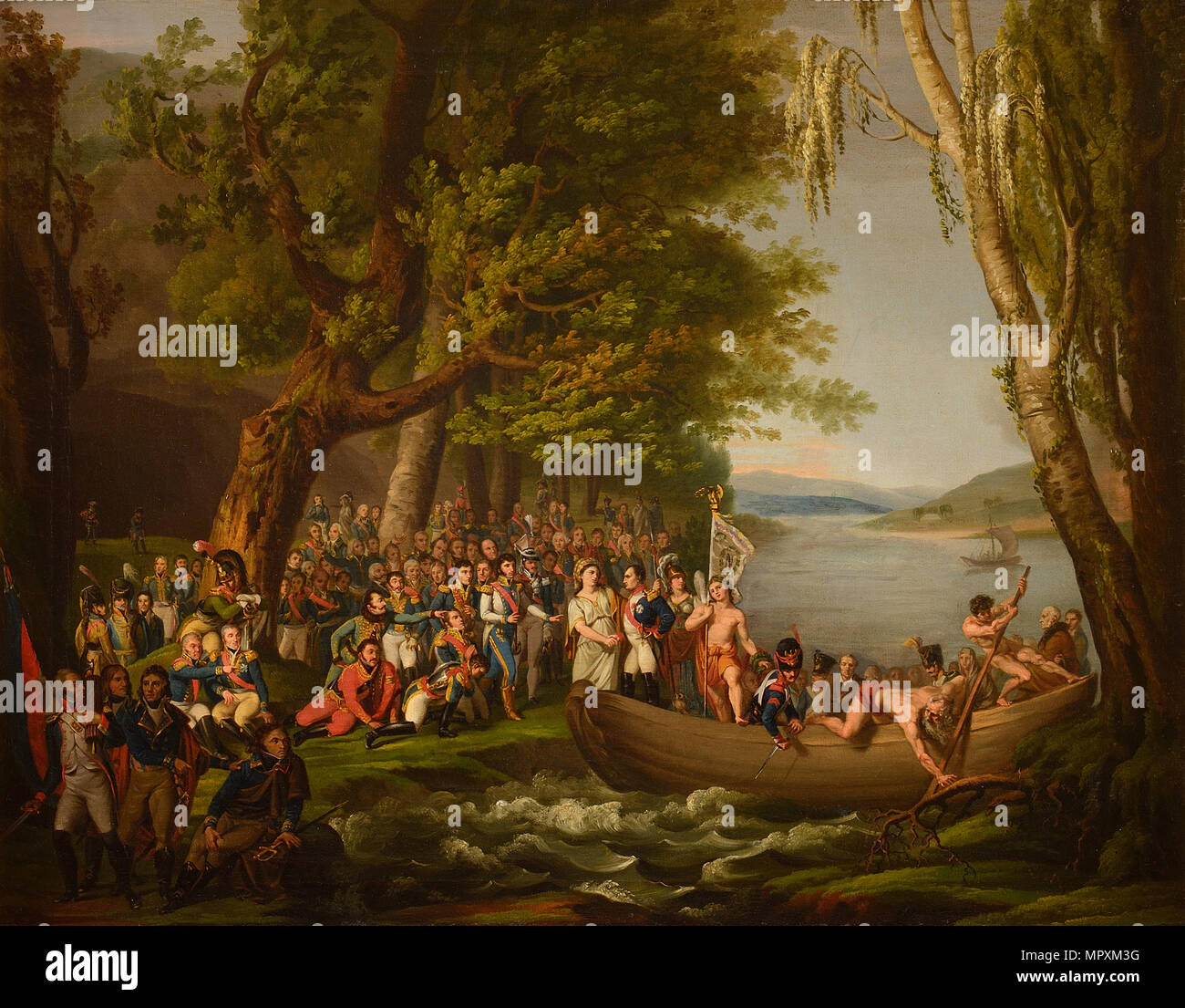 Le passeur le styx Banque de photographies et d’images à haute ...