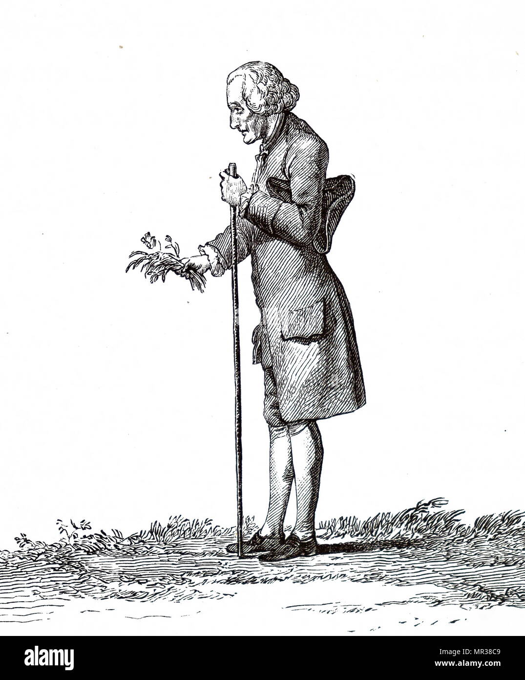 Jean jacques rousseau portrait Banque de photographies et d’images à ...