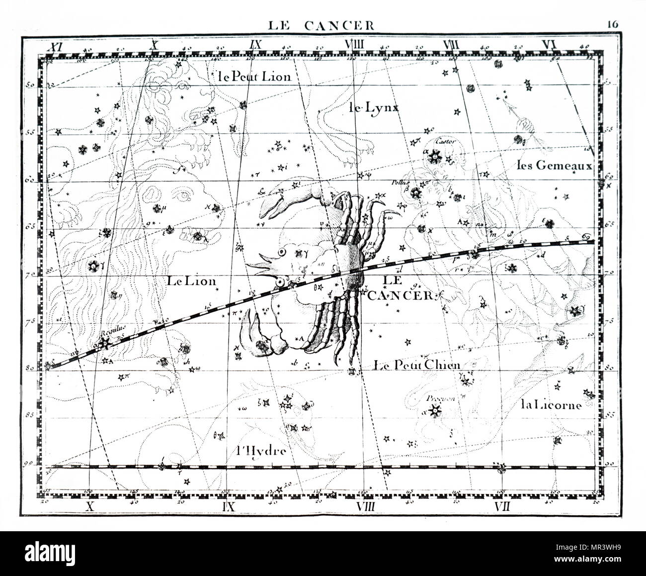Cancer constellation space astronomy Banque de photographies et d ...
