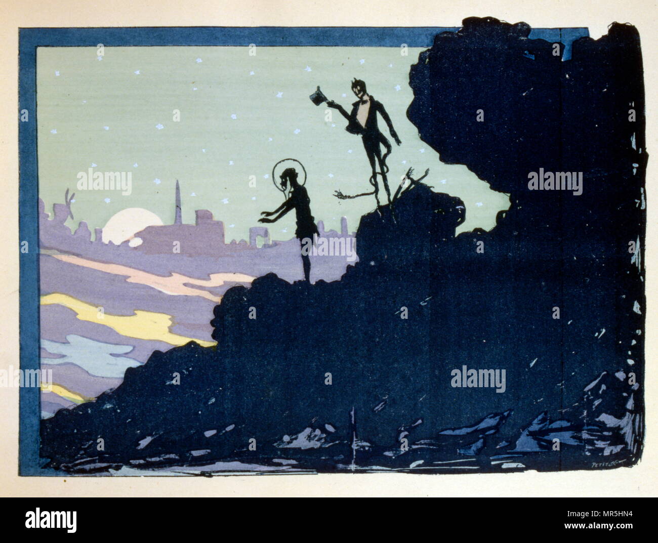 La Tentation de saint Antoine, 1887, par Henri Rivière (1864 - 1951 ...