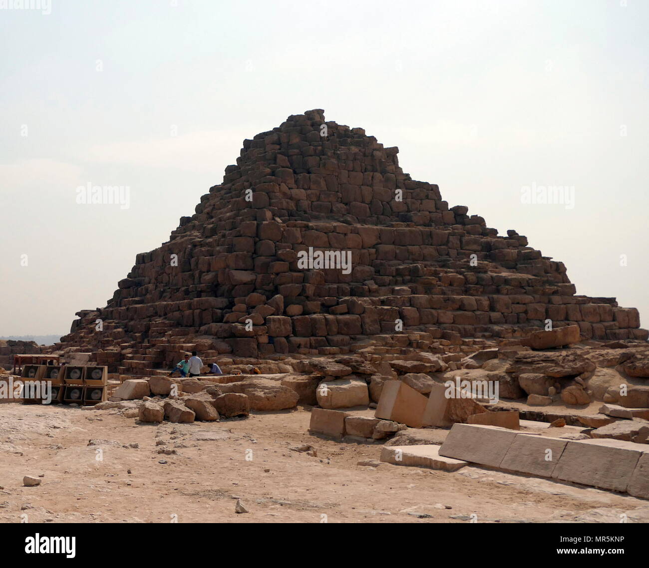 Une pyramide de trois reines Banque de photographies et d’images à ...
