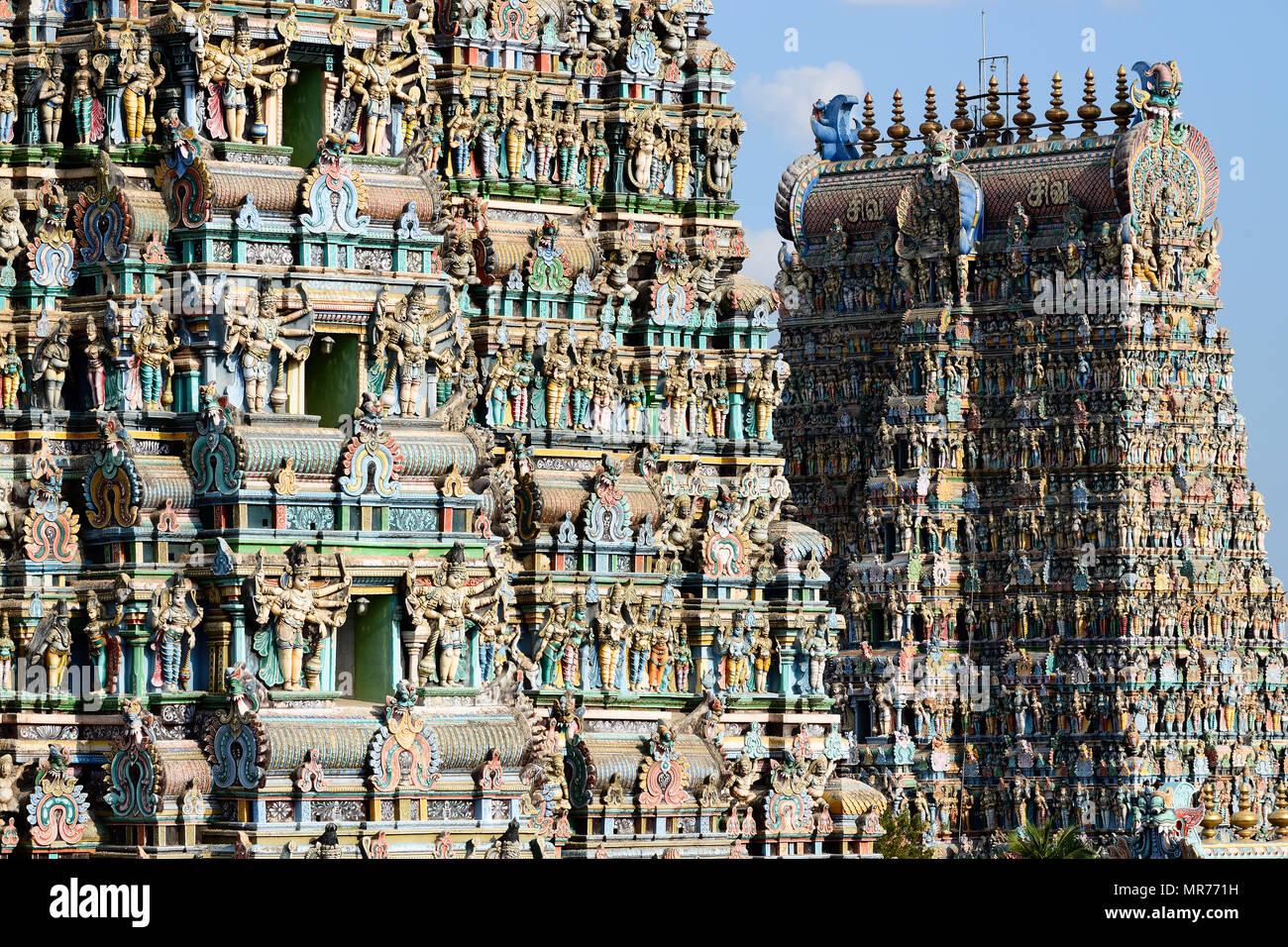 Madurai meenakshi idol Banque de photographies et d’images à haute ...