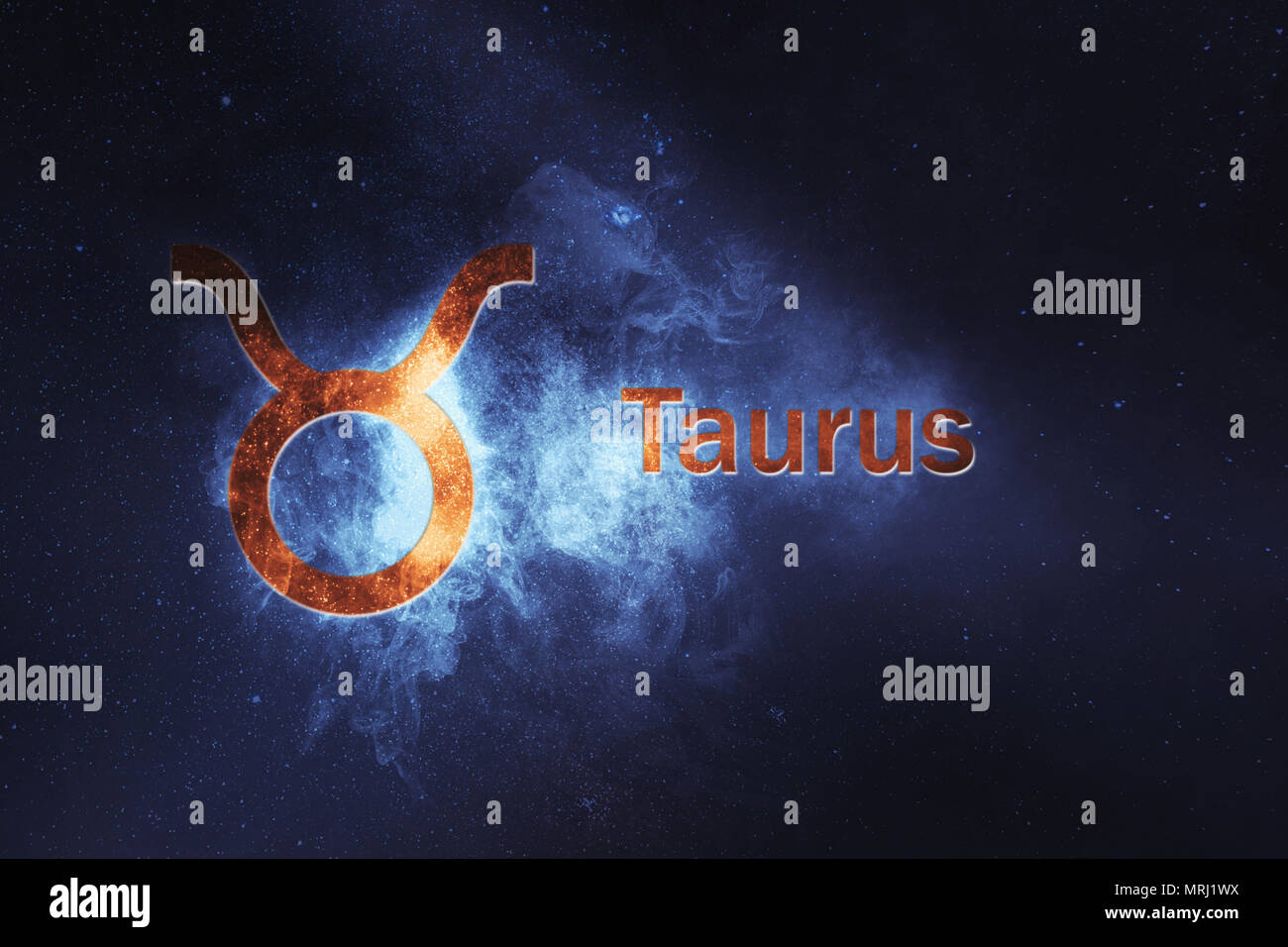 Taurus Horoscope Sign Banque d'image et photos - Alamy
