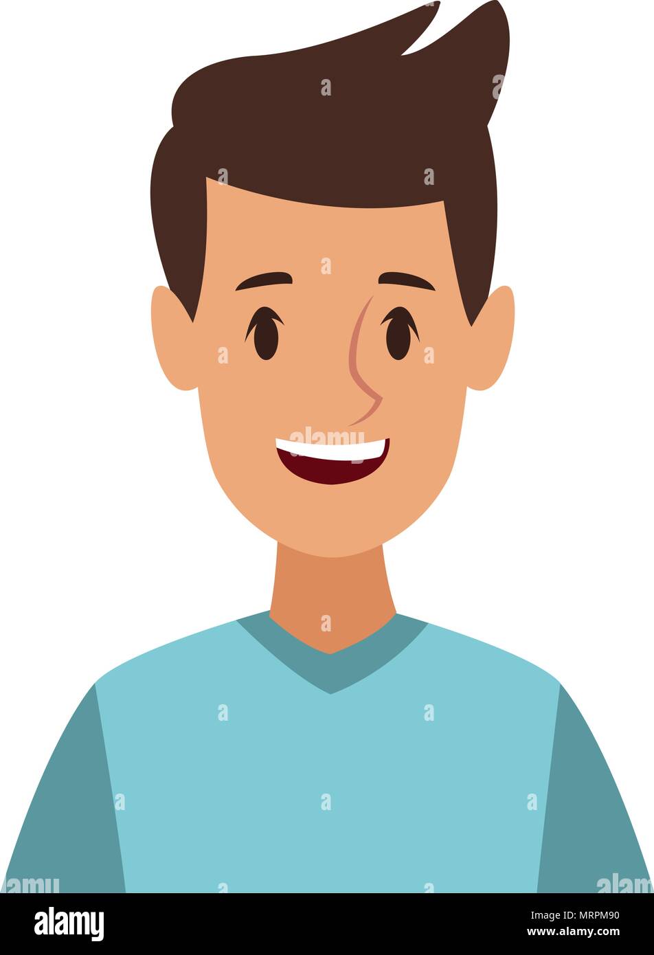 Jeune homme cartoon Image Vectorielle Stock - Alamy