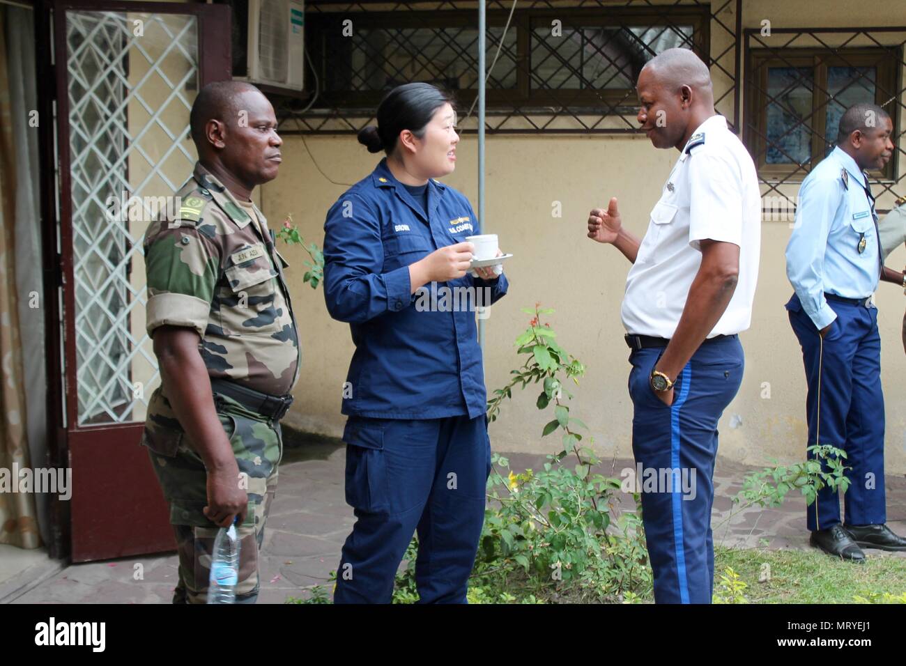 Forces armées congolaises brazzaville Banque de photographies et d ...