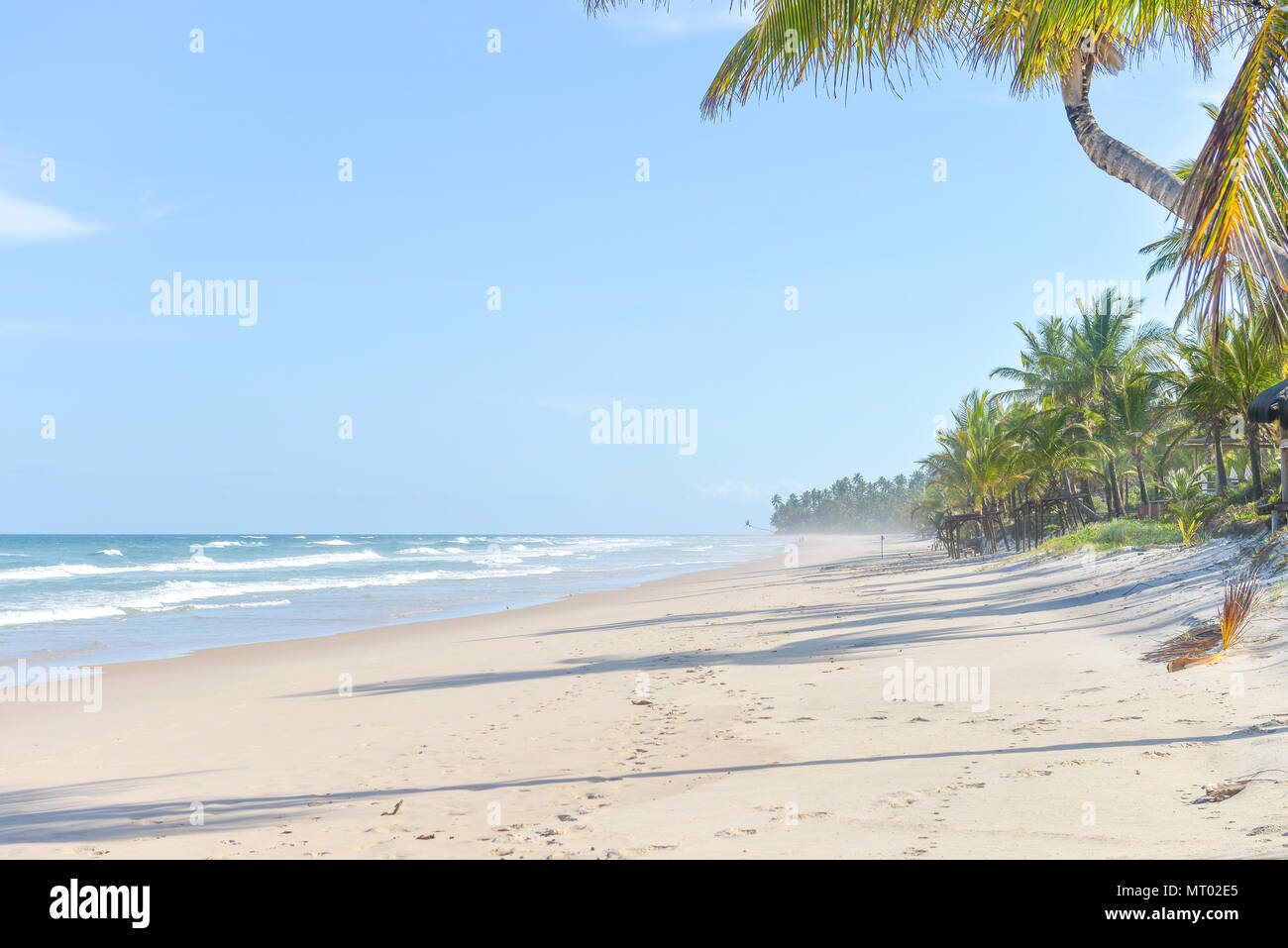 Plage de sable jaune Banque de photographies et d’images à haute ...