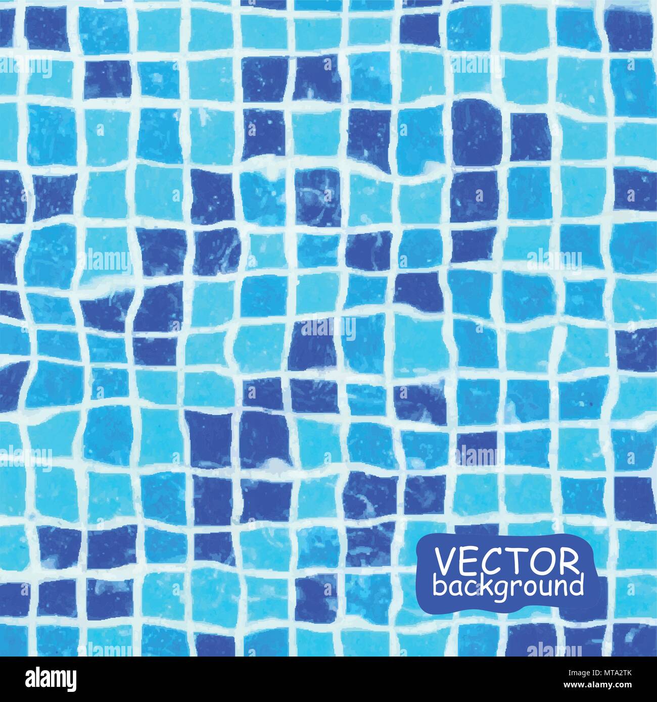 Mosaïque en céramique bleu arrière-plan. Arrière-plan de texture ...