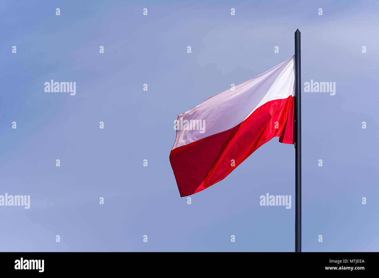 Pologne drapeau polonais Banque de photographies et d’images à haute ...