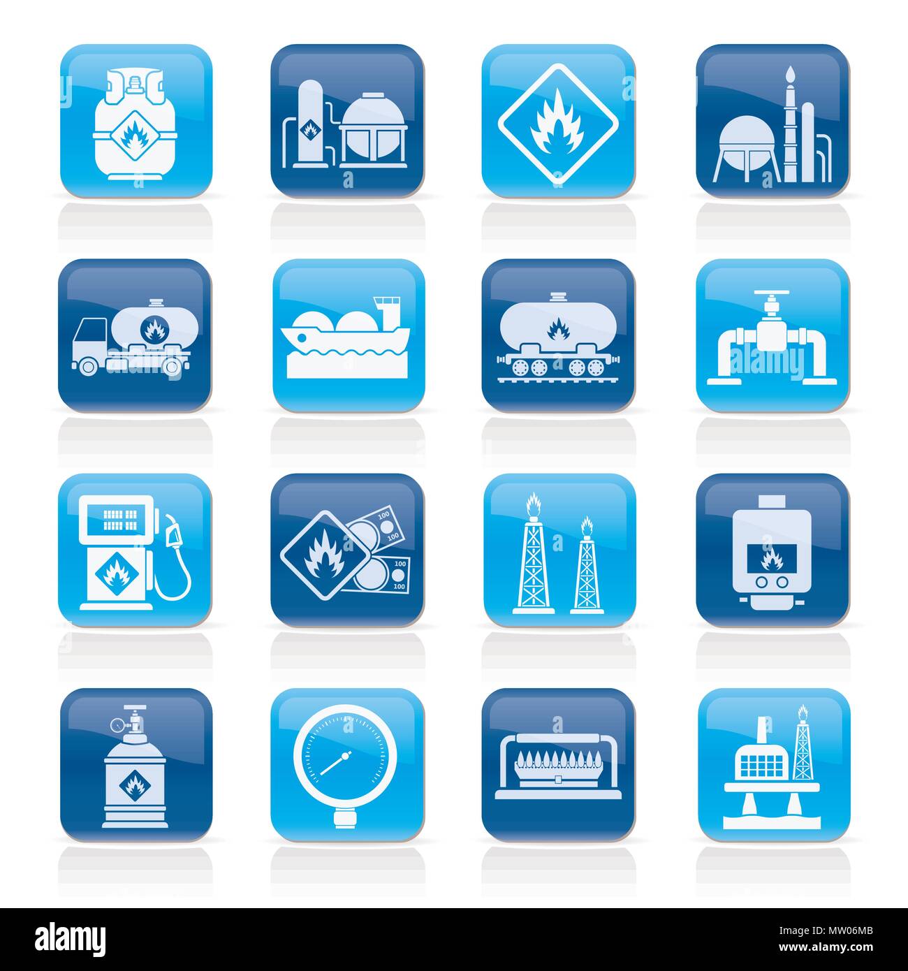 Facture de gaz naturel Banque d'images vectorielles - Alamy