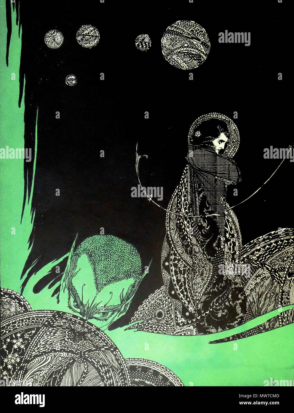 Harry Clarke - Illustrateur irlandais - Pages de garde pour le Faust de ...