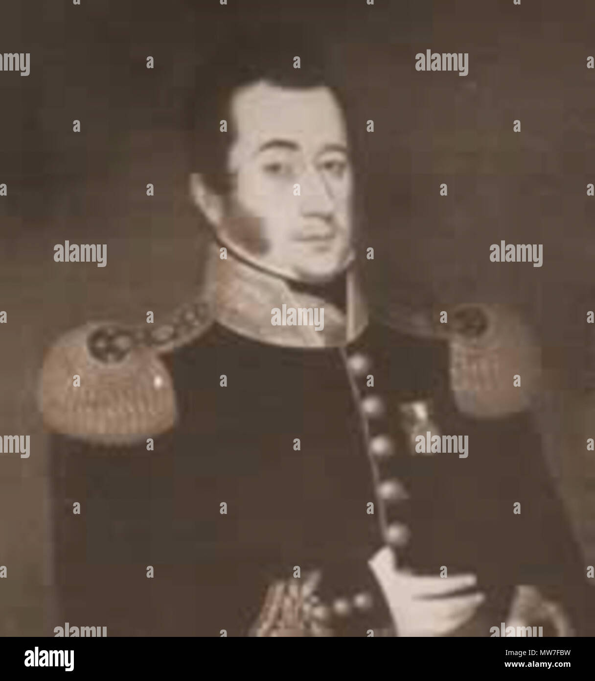 . Ignacio Álvarez Thomas . 19e siècle. José gil de Castro (1785-1841 ...