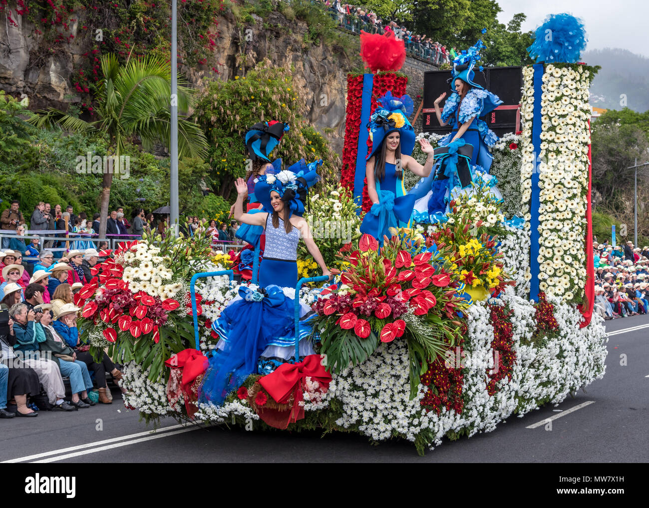 Fête Des Fleurs Madere Banque d'image et photos - Alamy