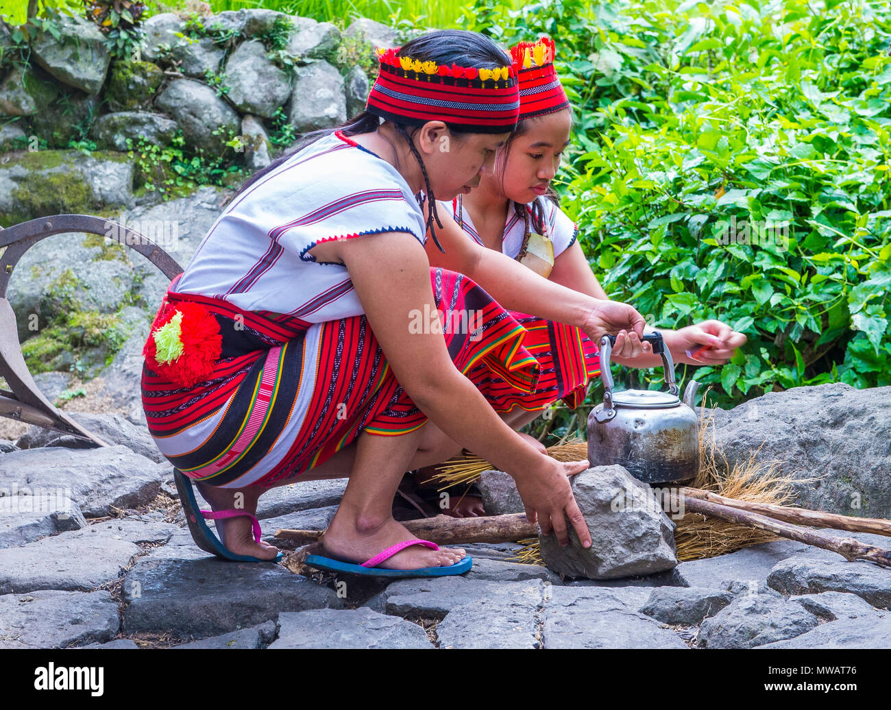Femmes de la tribu ifugao Banque de photographies et d’images à haute résolution - Alamy