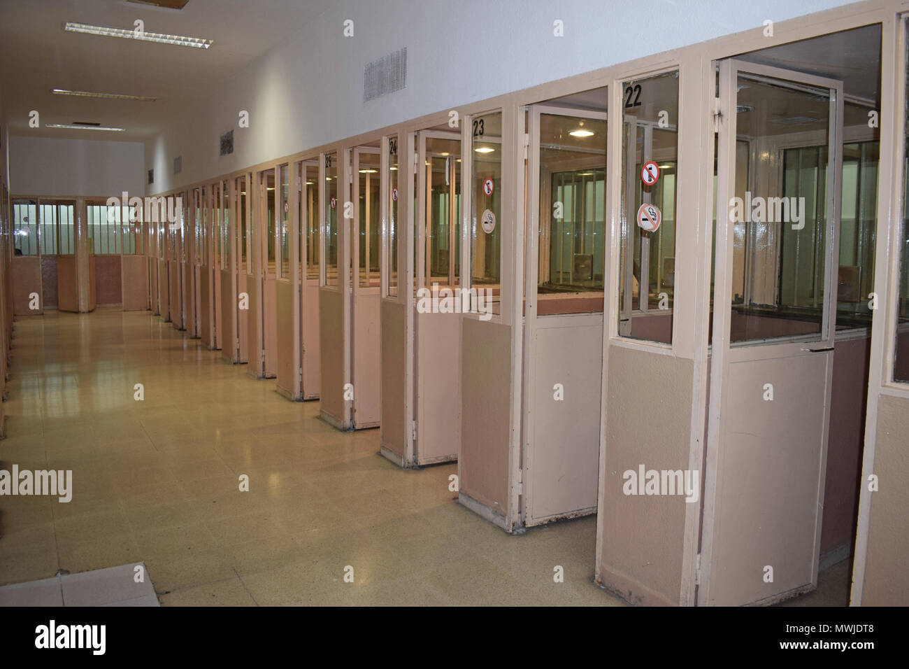 Modèle de Barcelone, ancienne prison fermée Photo Stock - Alamy