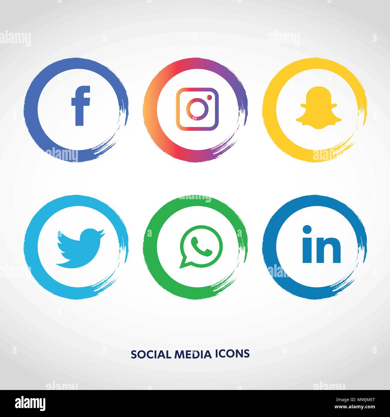 Médias sociaux logo Banque de photographies et d’images à haute résolution - Alamy