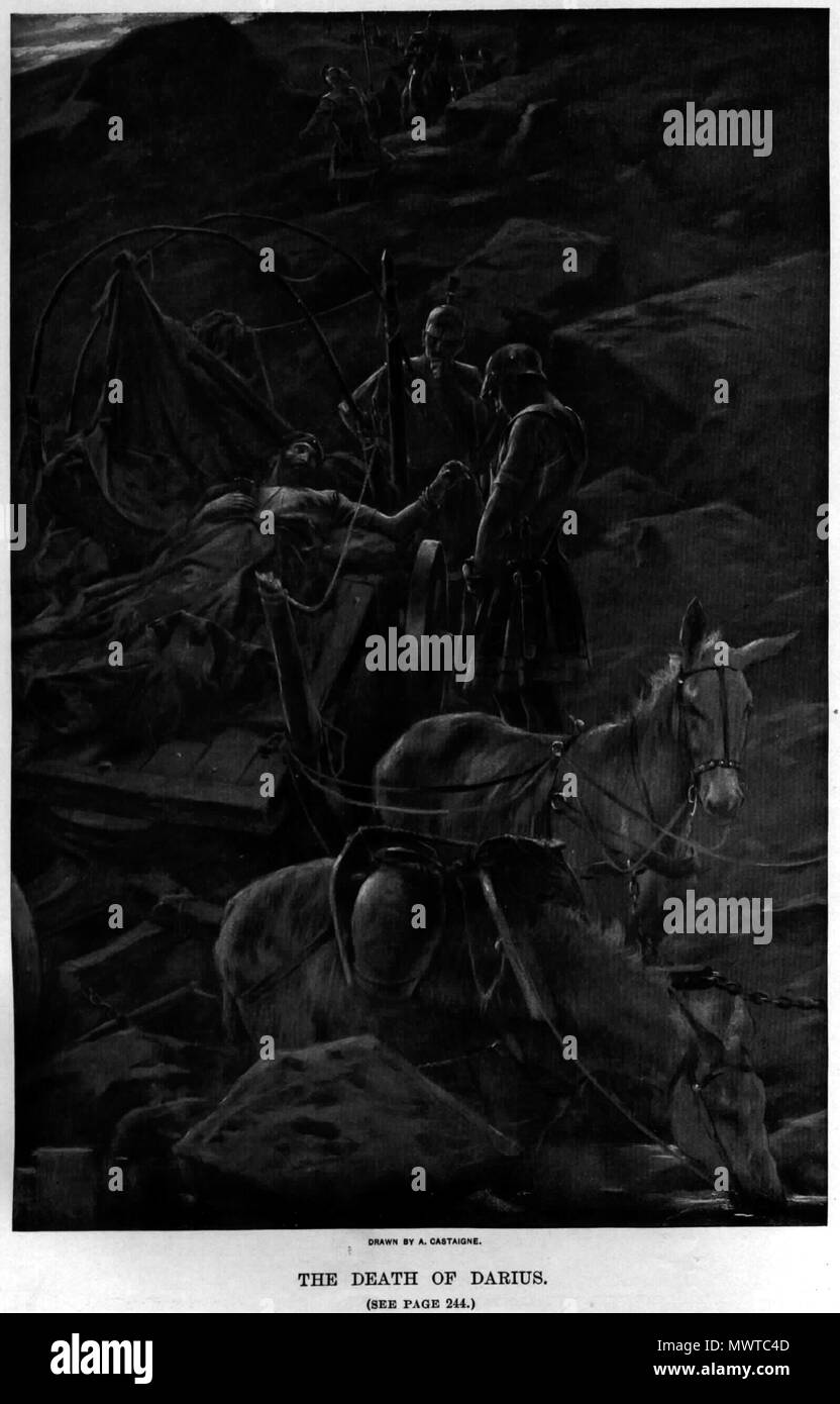. Alexander anciens dessins . avant 1899. Andre Castaigne (1898-1899 ...