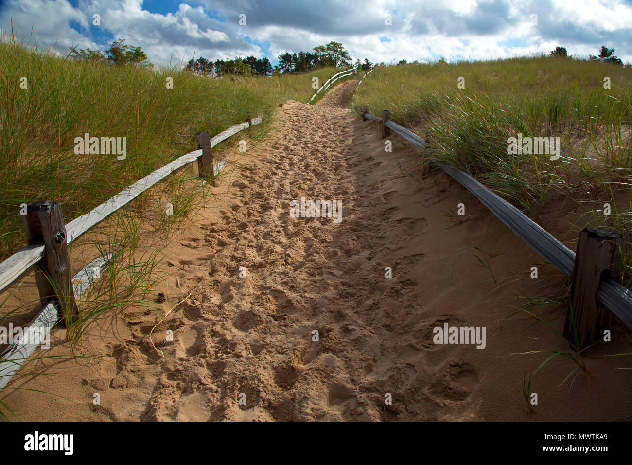 Train de dunes Banque de photographies et d’images à haute résolution ...