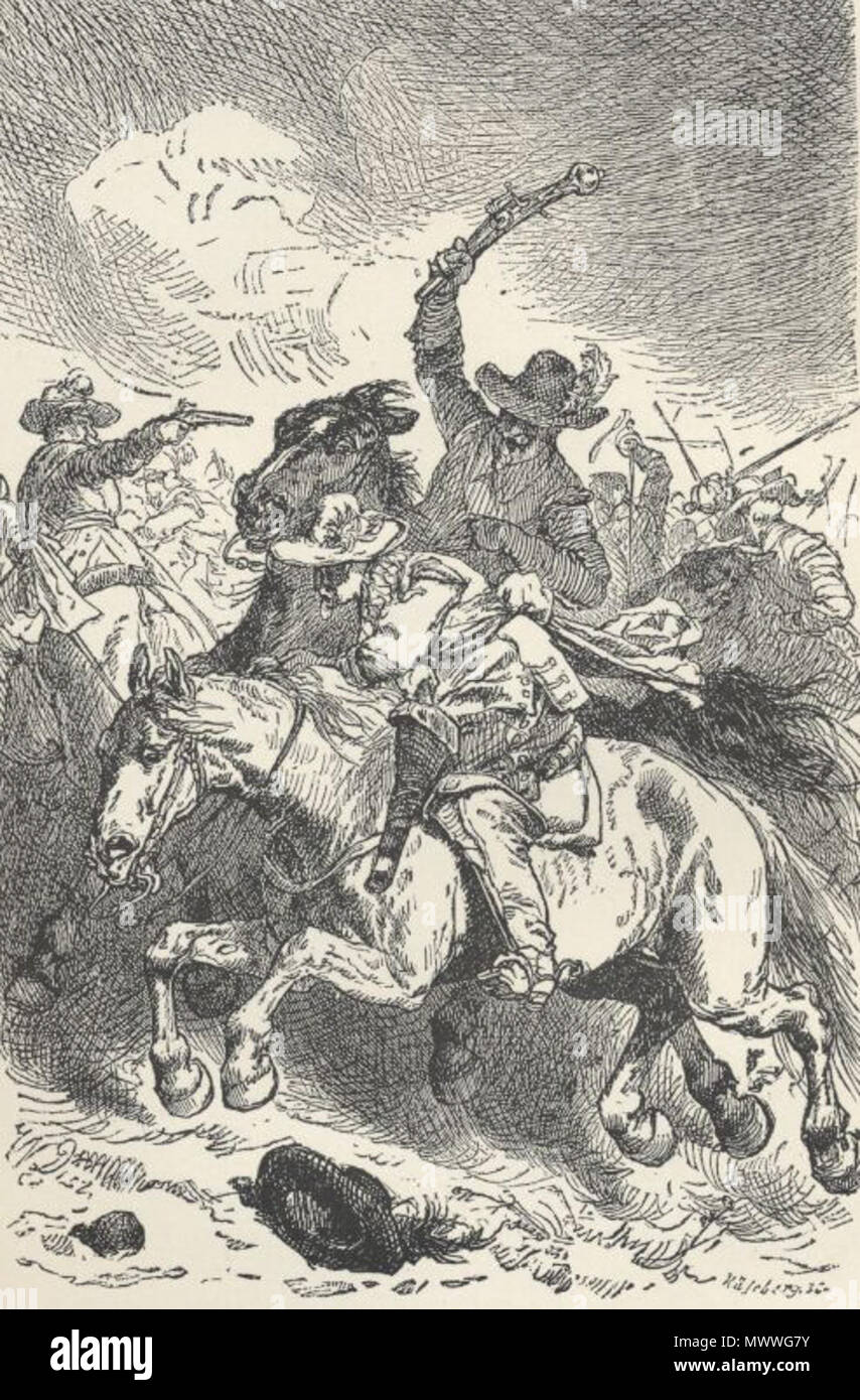 . Anglais : Illustration de Friedrich Schiller : Histoire de la guerre de Trente Ans en ...