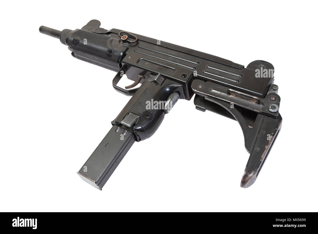 Mitraillette semi automatique Banque d'images détourées - Alamy