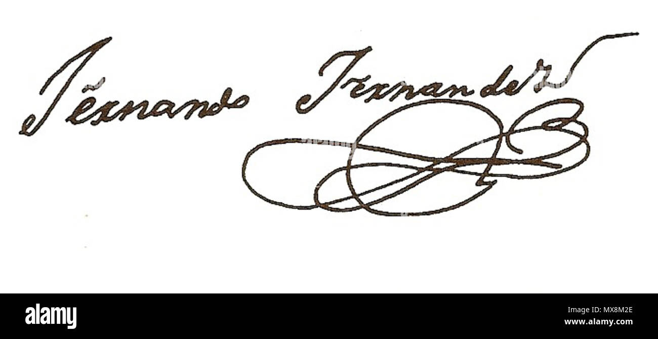 . Español : Firma de . 1983. 207 Inconnu 000 signature 2012 Fernando ...
