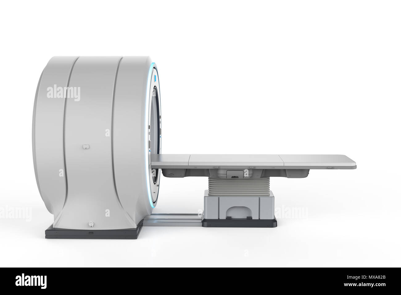 Le rendu 3D de la machine irm ou imagerie par résonance magnétique ...