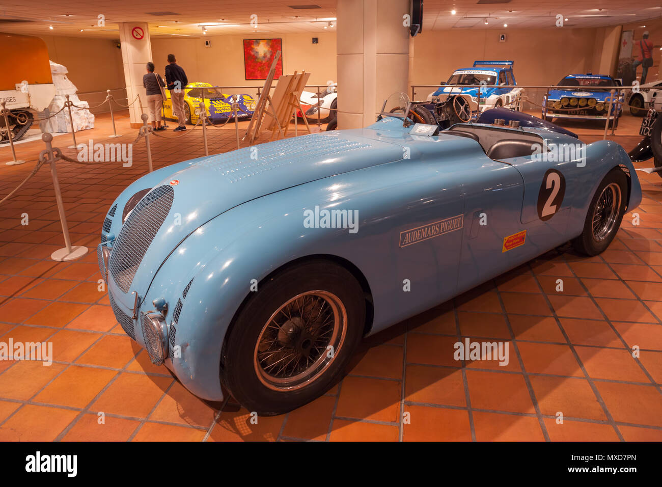 Monaco Top Cars Collection automobile museum, 1936 Bugatti Type 57G ...