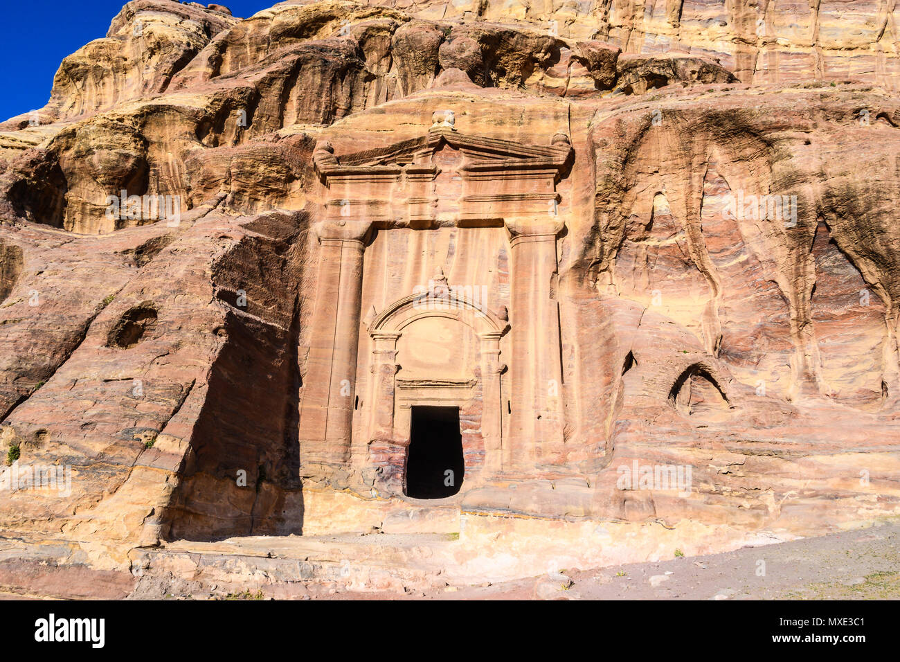 Ruines De La Ville Romaine En Jordanie Banque d'image et photos - Alamy