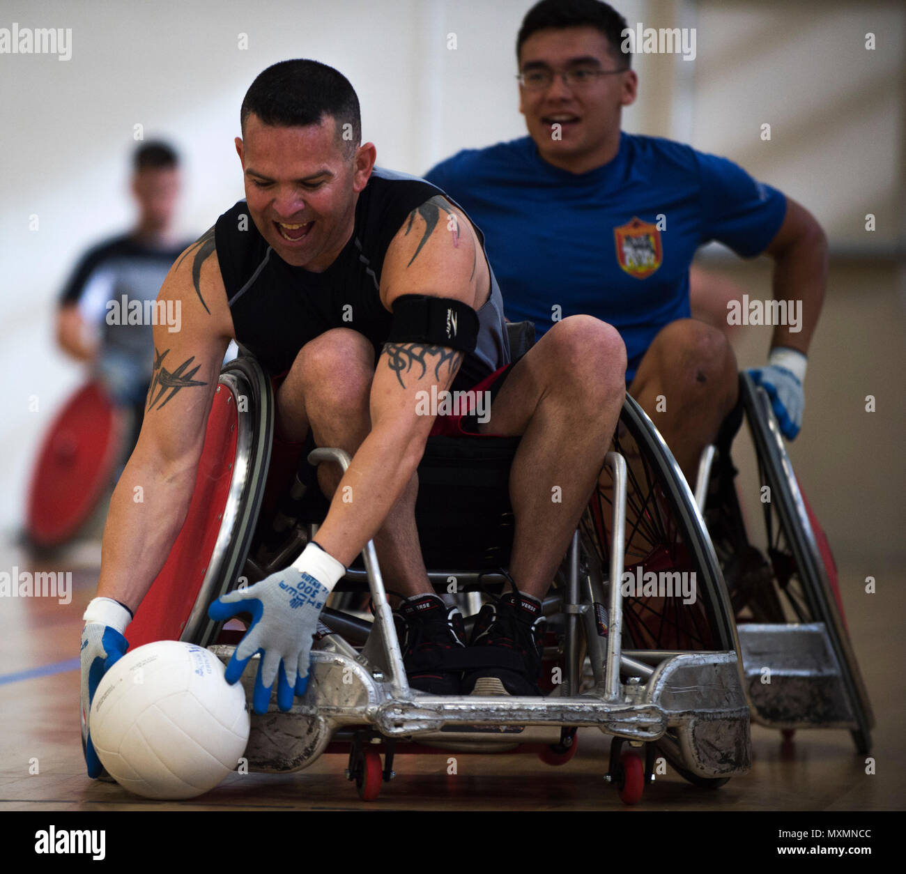 Wheel chair rugby Banque de photographies et d’images à haute ...