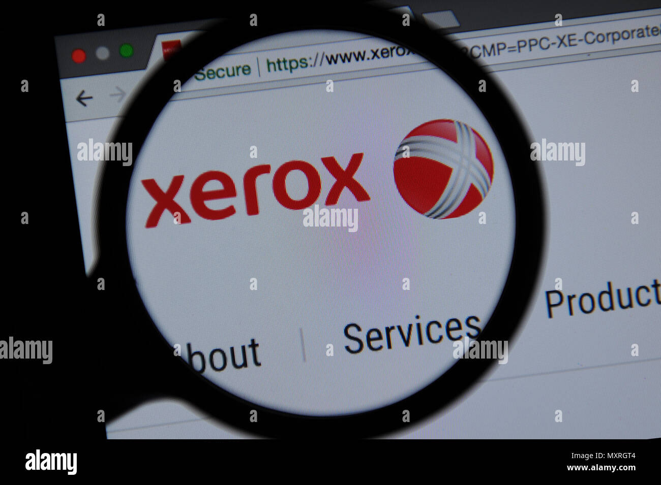 Xerox logo Banque de photographies et d’images à haute résolution - Alamy