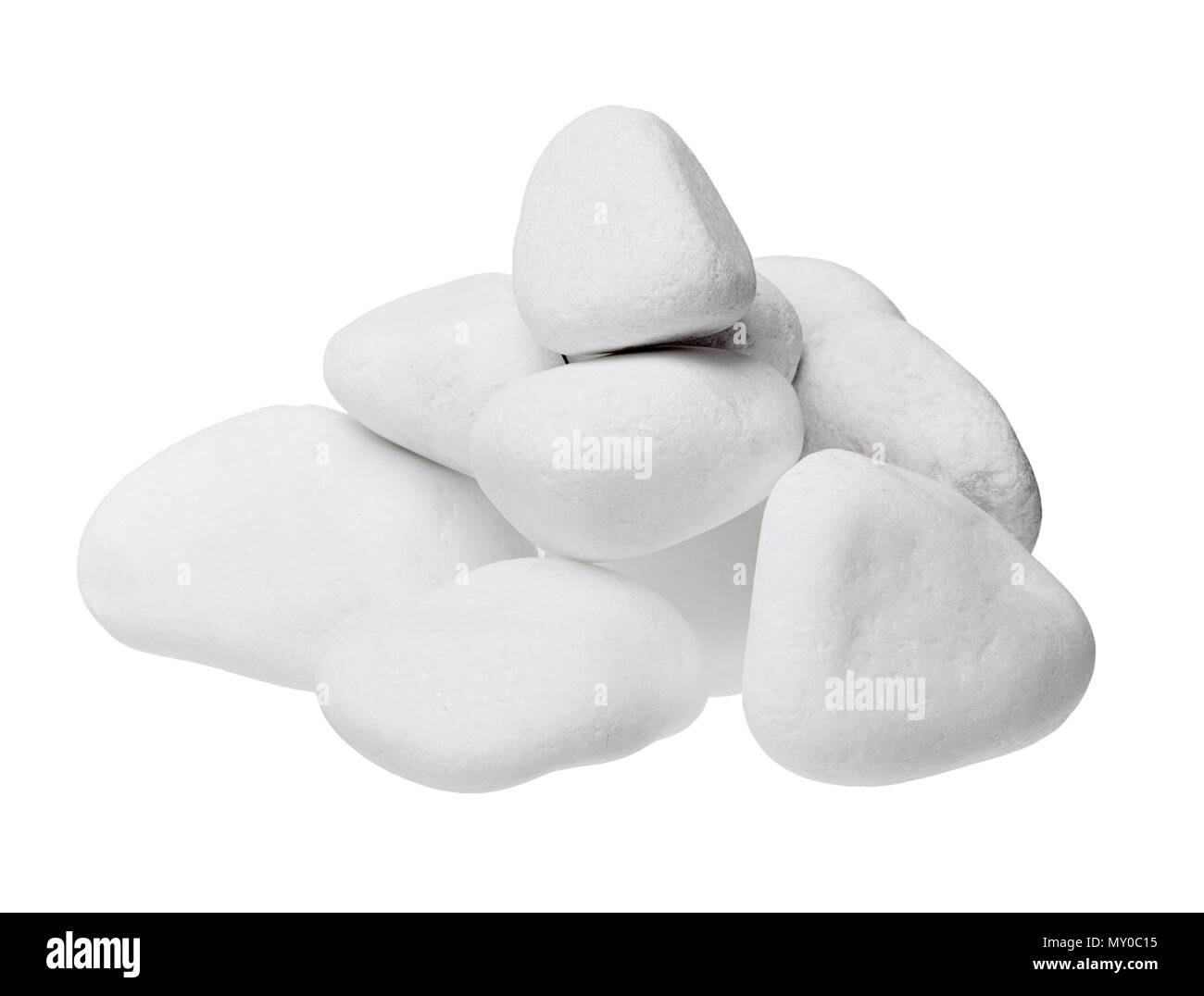 Cailloux de couleur Banque d'images détourées - Alamy