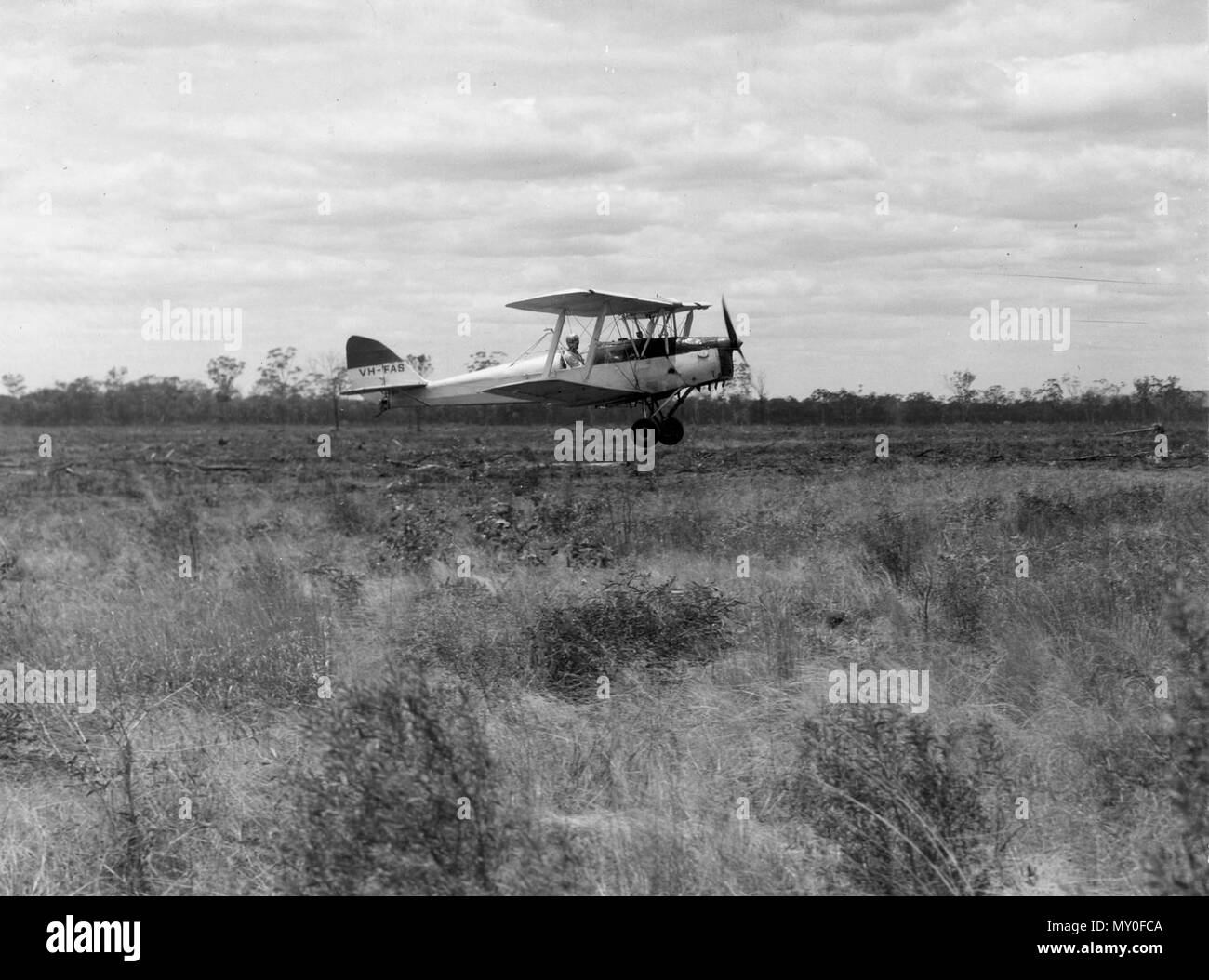 De havilland dh 82 tiger moth Banque de photographies et d’images à ...