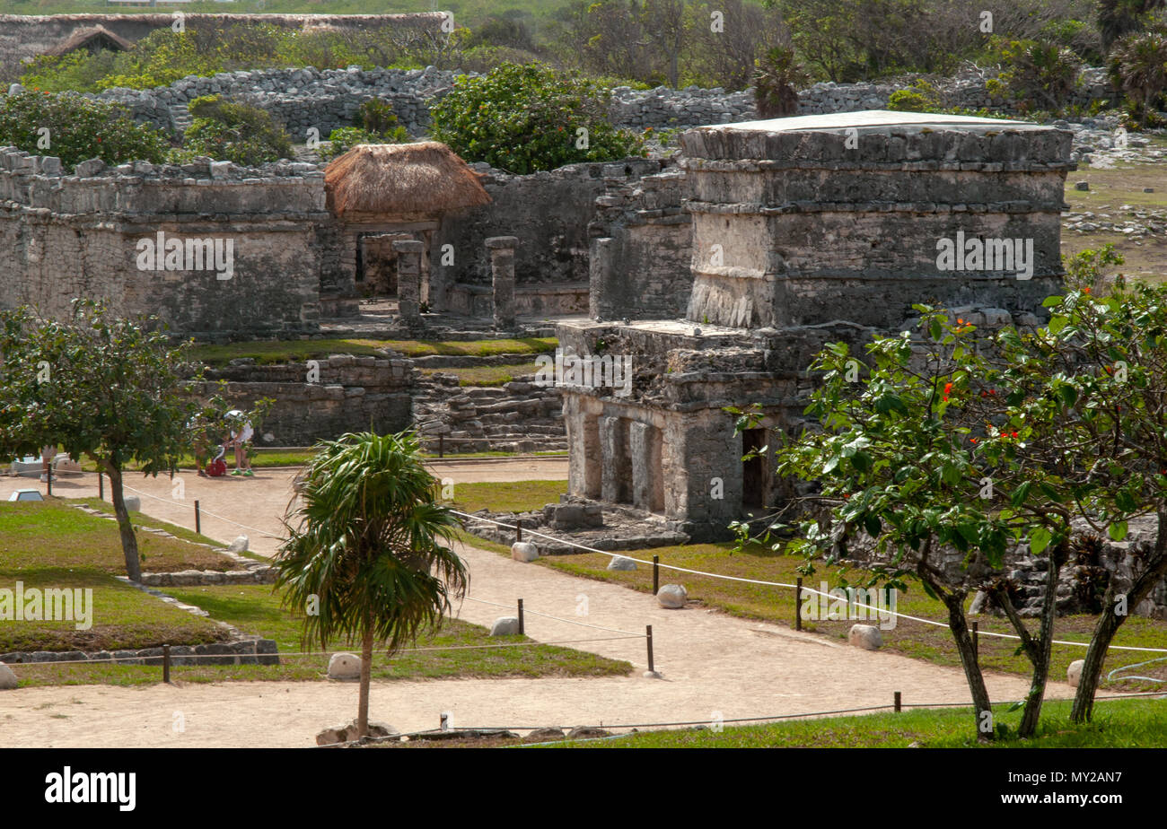 Tulum mayan ruins Banque de photographies et d’images à haute ...