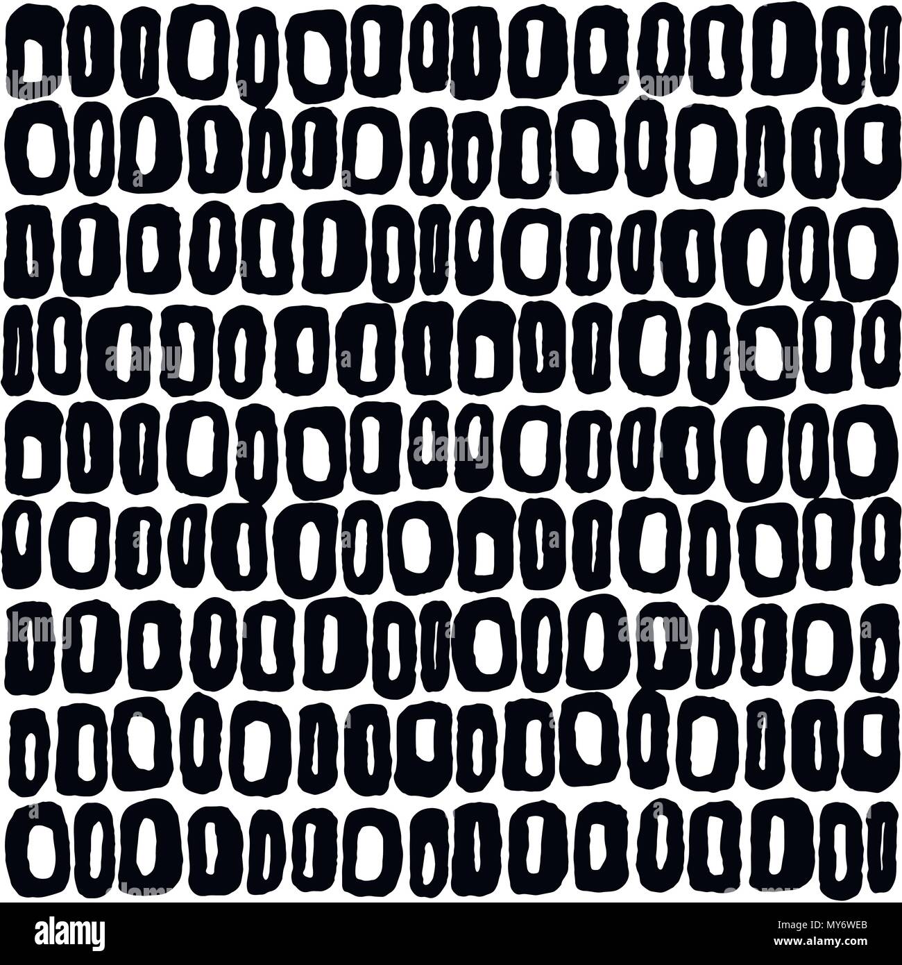 Annees 70 noir et blanc Banque d'images vectorielles - Alamy