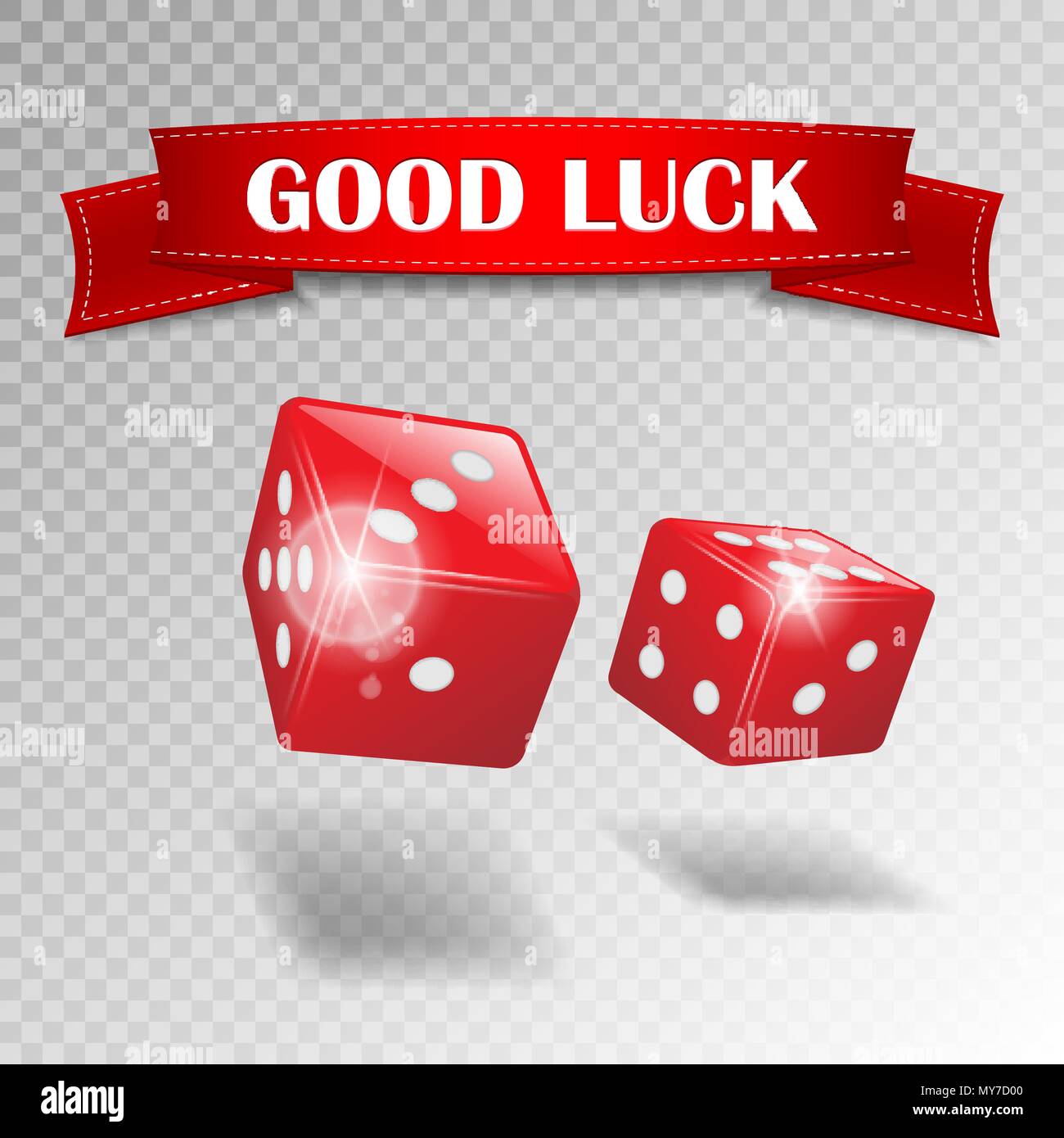 Good luck banner Banque d'images vectorielles - Alamy
